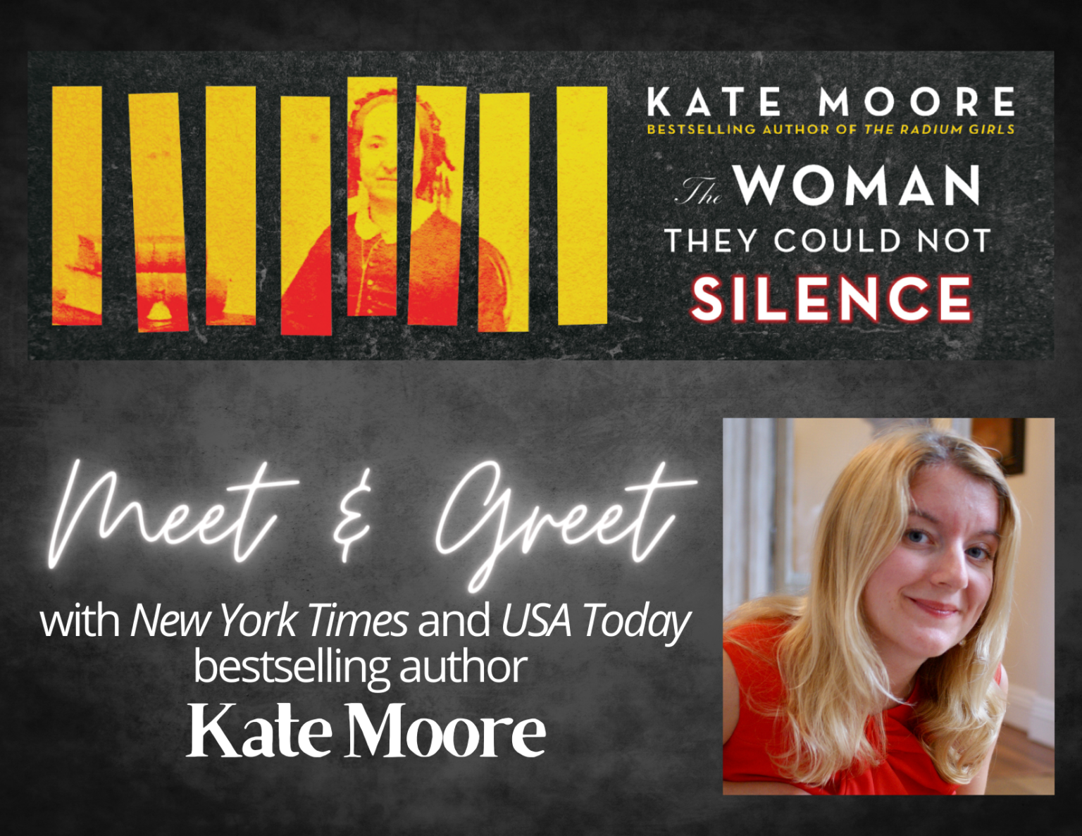 Author Meet & Greet: Kate Moore – Wood County Museum